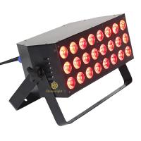 China 24 Pieces 6 in 1 Remote Stage Decoration Wall Washer Light LED Floor Light For Night Club for sale