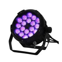 China Waterproof IP65 18W RGBWA UV 6in1 LED Uplight Fixture Par Light For Outdoor Events for sale