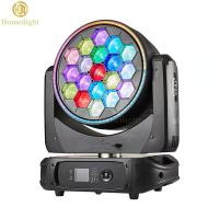 China K15 Big Bee Eye 19pcs*40w 4in1 RGBW High Quality LED Focus Moving Head Light for sale