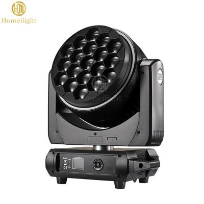 China K15 Big Bee Eye LED 19*40w Zoom Beam Wash Moving Head 19pcs*40W Moving Head Lighting for sale
