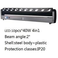 China 10*40W RGBW 4in1 Led Movinghead Beam Bar Dj Light Pixel Control Beam Moving Head Bar Light for sale