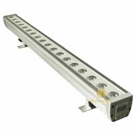 China HOMEI Aluminum 18pcs 12W 4in1 Waterproof Wall Washer Bar for Working Temperature for sale