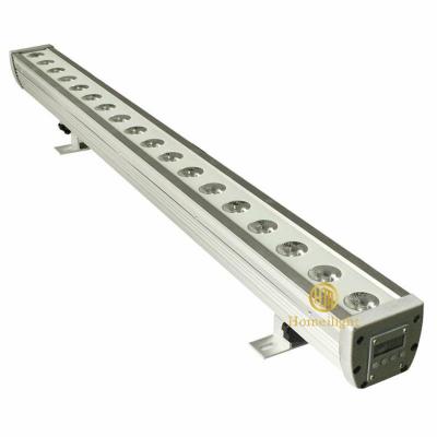 China HOMEI Aluminum 18pcs 12W 4in1 Waterproof Wall Washer Bar for Working Temperature for sale