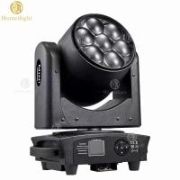 China 95 Ra Homei 7*40W LED Moving Head Stage Light Mini Zoom Bee Eye Luces DJ Party Light IP33 for sale