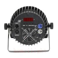 China 18*18w RGBWA UV 6 in 1 Flat Par Can LED Bright Par Light For Stage Event Lighting Easy for sale