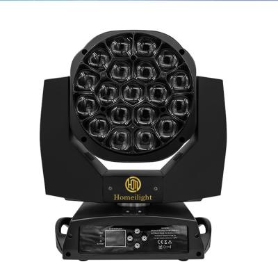China Mac Aura 19x15w Big Bee Eyes Moving Head Lights Zoom Beam Wash Luces DJ Light for sale