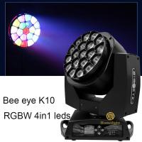 China Mac Aura 19x15w Big Bee Eyes Moving Head Lights Zoom Beam Wash Luces DJ Light for sale