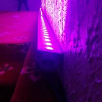 China 3000lm HOMEI Waterproof LED Wall Washer Light 24pcsx3w RGB 3in1LED Bar for sale