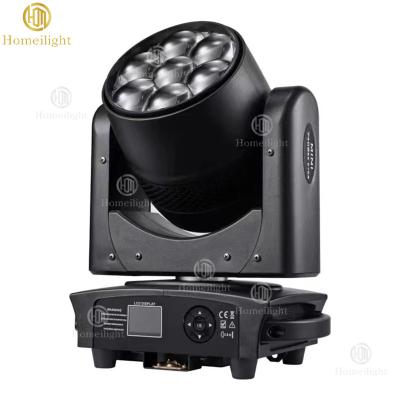China 7*40w Mini Bee Eye RGBW 4in1 Stage Light Led Zoom Moving Head Wash for Night Club for sale