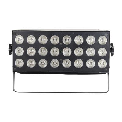 China 24x18W RGBWAUV 6in1 Led Remote Control Stage DMX Wall Washer Light for Church Party for sale