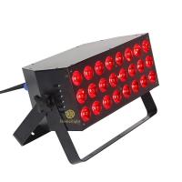 China 24x18W RGBWAUV 6in1 Led Remote Control Stage DMX Wall Washer Light for Church Party for sale
