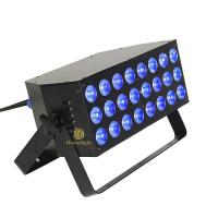 China 24x18W RGBWAUV 6in1 Led Remote Control Stage DMX Wall Washer Light for Church Party for sale