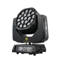 China Super Brightness Zoom Wash Light Big Bee 19x15w Bee Eye Led Moving Head Lights for sale