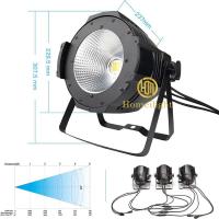 China RGBW 4in1 Warm White / Cool White 100W COB LED Par Light For Indoor And Studio Theater for sale