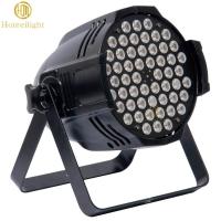 China Aluminum LED Par Can Lights 54*3W RGBW Par Can Stage Lighting For Projection Lights for sale