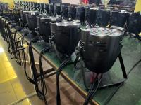 China Aluminum LED Par Can Lights 54*3W RGBW Par Can Stage Lighting For Projection Lights for sale