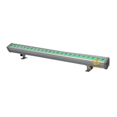 China Stage Lighting DMX RGBW 24*3W Wall Washer Bar with Waterproof IP65 Level and Lens for sale