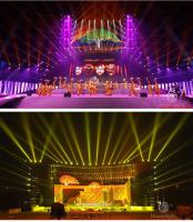 China 54*3w Led Waterproof Par Light Par Can Outdoor Stage Light IP65 3w 54pcs LED Zoom Uplight for Church for sale