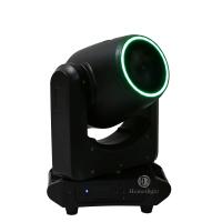 China Stage LED Moving Head Light 100w Beam Moving Head With RGB Strip Light Ring for sale