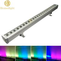 China Long Working Lifetime Waterproof IP65 24*3W RGB 3in1 LED Wall Washer Light for Church for sale