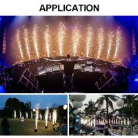 China 600W DMX LED Stage Lights Cold Sparkler Machine for Homei Stage Effect and Security for sale