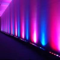 China RGBWW Color Temperature LED Wall Washer Light Bar 24*15W with Remote Control for sale
