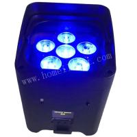 China Stage DMX512 LED Stage Light ,  Wedding DJ Uplighting RGBWAUV 6in1 for sale