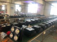 China 4x100W Warm White Par Lights for Show 4 Eyes 4*100W DMX512 COB Audience Blinder Light for sale