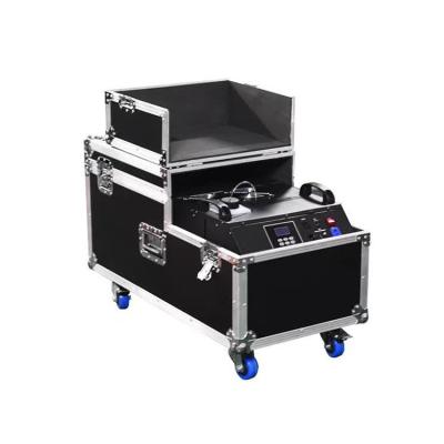 China Remote Control Water Based Dual Output Haze Machine for Outdoor 3000W Water Low Fog for sale