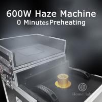 China 600W Haze Machine Dual Hazer Fog Machine Smoke Machine DMX512 With Flightcase for sale