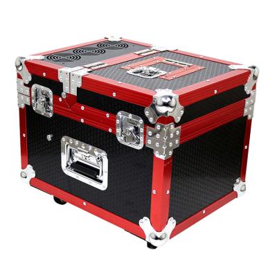 China Limited Insurence 600w Dual Hazer Machine Fog Smoke Haze Machine DMX 512 with Flight Case for sale