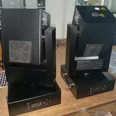 China 750w 360 Moving Head Cold Spark Firework Machine Sparkle Machine for Stage for sale