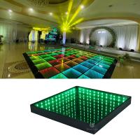China Guangzhou 3D infinity mirror dance floor for UK party wedding for sale