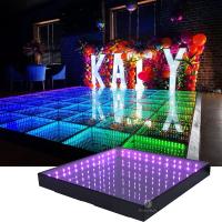 China Guangzhou 3D infinity mirror dance floor for UK party wedding for sale
