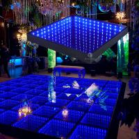 China Wholesale RGB LED Dance Floor LED 3D Mirror Abyss Dance Floor 3D DJ Stage Lighting Floor For Stage Show Event for sale
