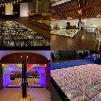China Portable Floor Dancing 3D Lights Mirror Wire Wireless Tiles Outdoor Dance Floor for sale