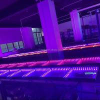 China 48/96pcs RGB 3in1 LED Matte Dance Floor For Wedding Party Stage for sale