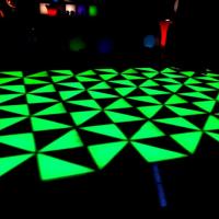 China RGB DMX512 1*1m Dance Floor for Wedding Party Catwalk Stage Show DJ Disco for sale