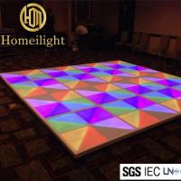 China RGB DMX512 1*1m Dance Floor for Wedding Party Catwalk Stage Show DJ Disco for sale