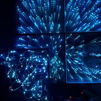 China Event RGB 3in1 LED Starry Dance Floor for Gypsophila Panel Lights and PC LED Tiles for sale