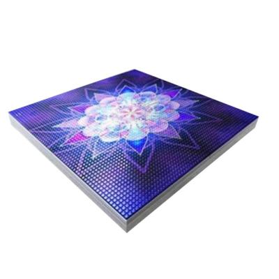 China 50*50*7.2cm IP65 Touch Display Dance Floor with Strength Base and 640*640 Pixel Screen for sale