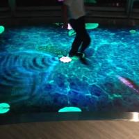 China 50*50*7.2cm IP65 Touch Display Dance Floor with Strength Base and 640*640 Pixel Screen for sale