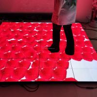 China 6000K Daylight Alert P3.91 Interactive LED Display Screen Dance Floor for DJ Disco Party for sale