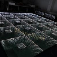 China LED Light Source Double Tunnel Dance Floor for Big Events Wedding Stage Club Show for sale