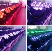 China 7*40W LED Zoom Beam Wash Moving Head Light for Bar Night Club Event Church Castle for sale