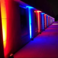 China Wireless LED Par Light DMX 512  6*18w RGBWAUV 6IN1 LED Projection Light for sale