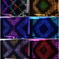 China Projection Lights DMX512 Control LED Backdrop Display Vision Cloth for Stage Equipment for sale