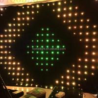China IP55 LED Video Curtain Lights Color Changing Design for Wedding for sale