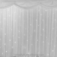 China White Led Twinkling Star Curtain for Fireproof Nightclub Party Light Show Wedding Events for sale