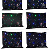 China Starry Theater Party Stage Cloth LED Light with DMX512 Control Mode RGBW Star Curtain for sale